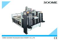 China Semi-Auto Corrugated Carton Folder Gluer Machine 2800mm Max Size 4kw Motor for sale