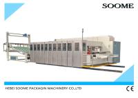 China 1224 Corrugated Carton Printing Machine 2600mm Width 240pcs/min CE Certified for sale