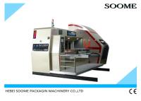 China Vacuum Transfer 4 Color Printing Slotter Die Cutting Machine 1200x2400mm with Stacker for sale