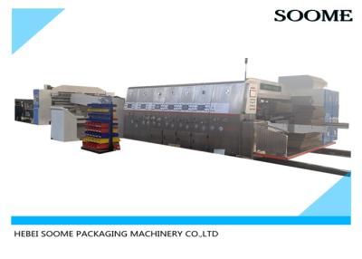 China 1224 Corrugated Carton Box 4 Color Flexo Printer Slotter Die Cutter 260 pcs/min for sale