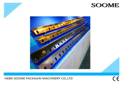 China Width 1400-2200mm Corrugated Spiral Cut Off Blade Knife Cross Cut Carton Machine for sale