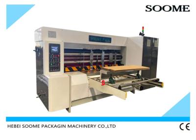 China 1624 Type CE Flexo Printer Slotter Die Cutter Machine For Carton Box for sale
