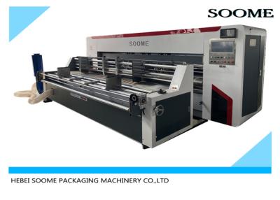 China 3500mm Automatic Thin Blade Slitter Scorer Machine for Corrugated Sheet 17kw for sale