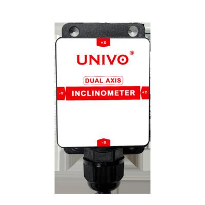 China Industrial High Precision Dual Axis Inclinometer Sensor RS232/485/TTL UNIVO UBIS-326 for sale