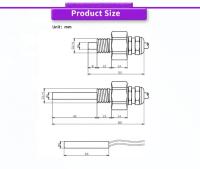 China UNIVO UBW100Y Water Proof Temperature Sensor Transmitter with M27x2 Connection Option for sale
