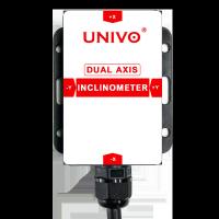 China High Precision Dual Axis Inclinometer UNIVO UBIS-828 4-20mA 0-24mA 0-5V 0-10V Angle Sensor for sale