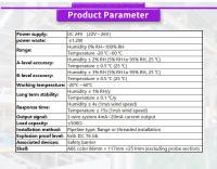 China UNIVO UBWH-DY Explosion-proof Humidity Temperature Sensors for Industrial Applications for sale