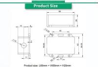 China UNIVO UBIS-828Y Inclination Sensor for X-Y Axis Measurement in Industrial Applications for sale