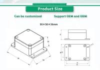China High Precision Horizontal Induction Control with UNIVO UBIS-63Y RS485 Inclination Sensor for sale