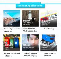 China UNIVO UBJG-01Y 0.2-8m Measurement Laser Ranging Sensor for Traffic Flow Statistics for sale