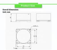 China Customizable UNIVO UBTMT200Y Three-axis MEMS Gyroscope for Stabilization Platform Drone for sale