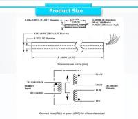 China 3Vrms Power Supply UNIVO UHRBY Distance Measuring Sensor for Linear Displacement for sale
