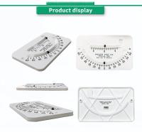 China Rieker 2056Y Inclinometer 100% Polycarbonate Case and Glass Tube for Precise Readings for sale