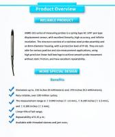 China UNIVO UBMD-315Y High Sensitivity 24VDC 3Vrms Power Input Linear Displacement Sensor for sale
