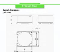 China Lightweight and Compact UNIVO UBTM200Y Inertial Measurement Unit for 3W Applications for sale