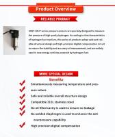 China Pressure Sensor UNIVO UBST-20HTY Customize Energy 4-20mA 1-5V 0.5-4.5VDC Transmitter for sale