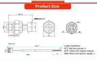 China High- 24V 5VDC Liquid Level Transmitter for Oil Tank Pressure and Water Level Sensing for sale