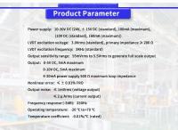 China UNIVO ULVC1000Y LVDT RVDT Half Bridge Differential Transmitter Signal Conversion Rail Displacement Sensor Signal Conditioner for sale