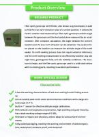 China UNIVO UBFS-DY Navigation Inertial System Stable Attitude North Seeking Sensor for sale