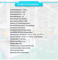 China High Sensitivity 3.5mV/V/.001 Inch UBMD-375-025Y UNIVO Miniature AC LVDT Range ±0.63mm for sale