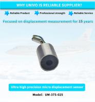 China 0.63mm Nominal Range UNIVO AC LVDT Displacement Sensor for High Temperature Applications for sale