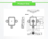 China UNIVO UBHL-XY Hydrogen Concentration and Leakage Sensors for Fuel Vehicle Refueling Station for sale
