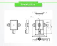 China UNIVO UBHL-XY for Hydrogen Fuel Vehicle Detection Cylinder Refueling Station CAN Hydrogen Concentration Sensors Leakage Sensors for sale