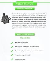 China UNIVO UBHL-XY for Hydrogen Fuel Vehicle Detection Cylinder Refueling Station CAN Hydrogen Concentration Sensors Leakage Sensors for sale