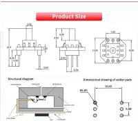 China IIC Pressure Sensor Module For Positive And Negative Pressure 100kPa 1500kPa Range for sale