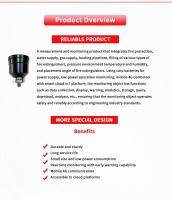 China IoT Sensors For UBTHPI-4G Connected Cloud Platform Pressure And Humidity Measurement for sale