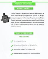 China UBHL-PY Fuel Vehicle Sensor PWM Output IP67 Protection Level And 10s Recovery Time for sale