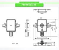 China UBHL-PY Fuel Vehicle Sensor PWM Output IP67 Protection Level And 10s Recovery Time for sale