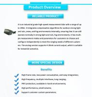 China 44mm*43mm*32mm UBJG-03Y 100m UNIVO Protective Lidar Sensor for Traffic Flow Statistics for sale