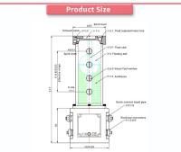 China UBEL-SL01 High Precision Instruments RS485-RTU 4G For Bridge Static Level Monitoring for sale