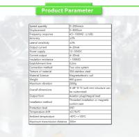 China UNIVO UBZD2000Y Vibration Transmitters for Powerful Rotating Machinery Monitoring for sale