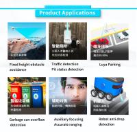 China 35mmL*21.25mmW*13.5mmH Mini Laser Ranging Sensor for Distance Measurement 0.2-8m Range for sale