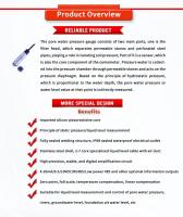China ±0.5%FS Comprehensive Accuracy UNIVO UBPT500-601TY 0.5-100m Liquid Level Gauge Sensor for sale