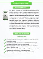 China Customized UNIVO Vibration Sensor for Absolute Vibration Monitoring of Ball Bearings for sale