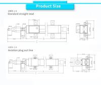 China Industrial Grade UBRE-1Y Deformation Measurement LVDT for Aviation Automobile for sale