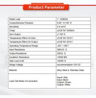 China Customized Univo UBWP302Y Mechanical Arm Small Electronic Scale for Force Measurement for sale