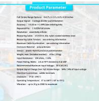 China ±0.25 to ±1.00% Accuracy UNIVO UBPR-01Y Deformation Measurement Sensor for Industrial for sale