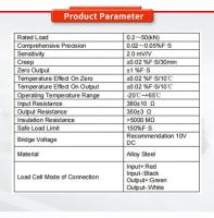 China Force Measurement Tension and Compression Weighing with Univo UBWP305Y Mechanical Arm for sale