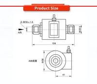 China Univo UBWP306 Mechanical arm small electronic scale force measurement Tension and compression weighing Force sensors for sale
