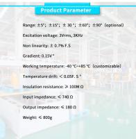 China Rotary Variable Differential Transformer Gradient 0.15V 3Vrms for sale