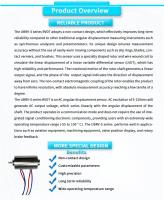 China Rotary Variable Differential Transformer Gradient 0.15V 3Vrms for sale