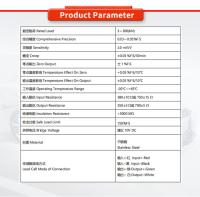 China Comprehensive Precision 0.03-0.05 F S UNIVO UBWP209Y for Robotic Arm Electronic Scale for sale