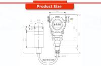 China UNIVO UBPT500-602TSY Digital Display Liquid Level Transmitters for Precise Monitoring for sale