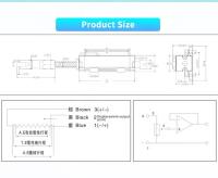 China UBRE-3 Linear Displacement Sensors For Automation Measurement Aviation Automobile for sale