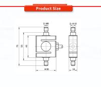 China UNIVO UBWP303Y Robotic Arm Small Electronic Scale Precise Tension and Compression Force Sensor for sale