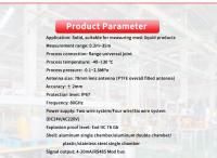 China Customized UBLG-80CY UNIVO 80G Millimeter Wave Radar Level Meter for Liquid Detection for sale